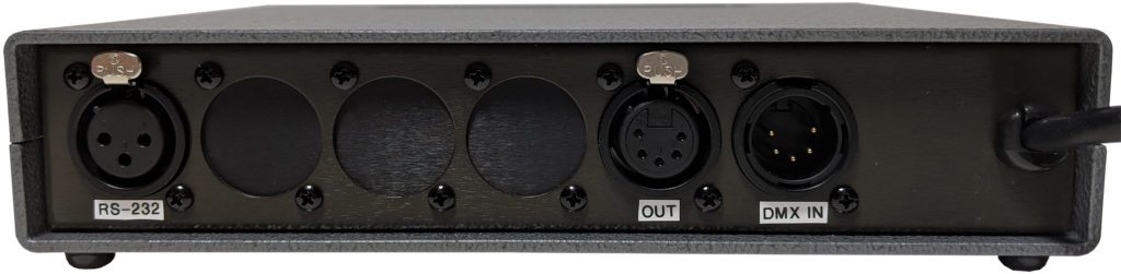 RS-232 to DMX converter, terminal block NOTE: SEE WEB SITE FOR RS-232 ...